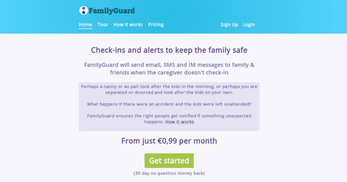 FamilyGuard - Check-ins and alerts to keep the family safe